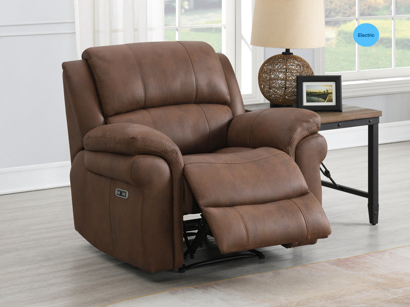 Farnham Ultra Electric Armchair Tan — Cheshire Furniture Outlet