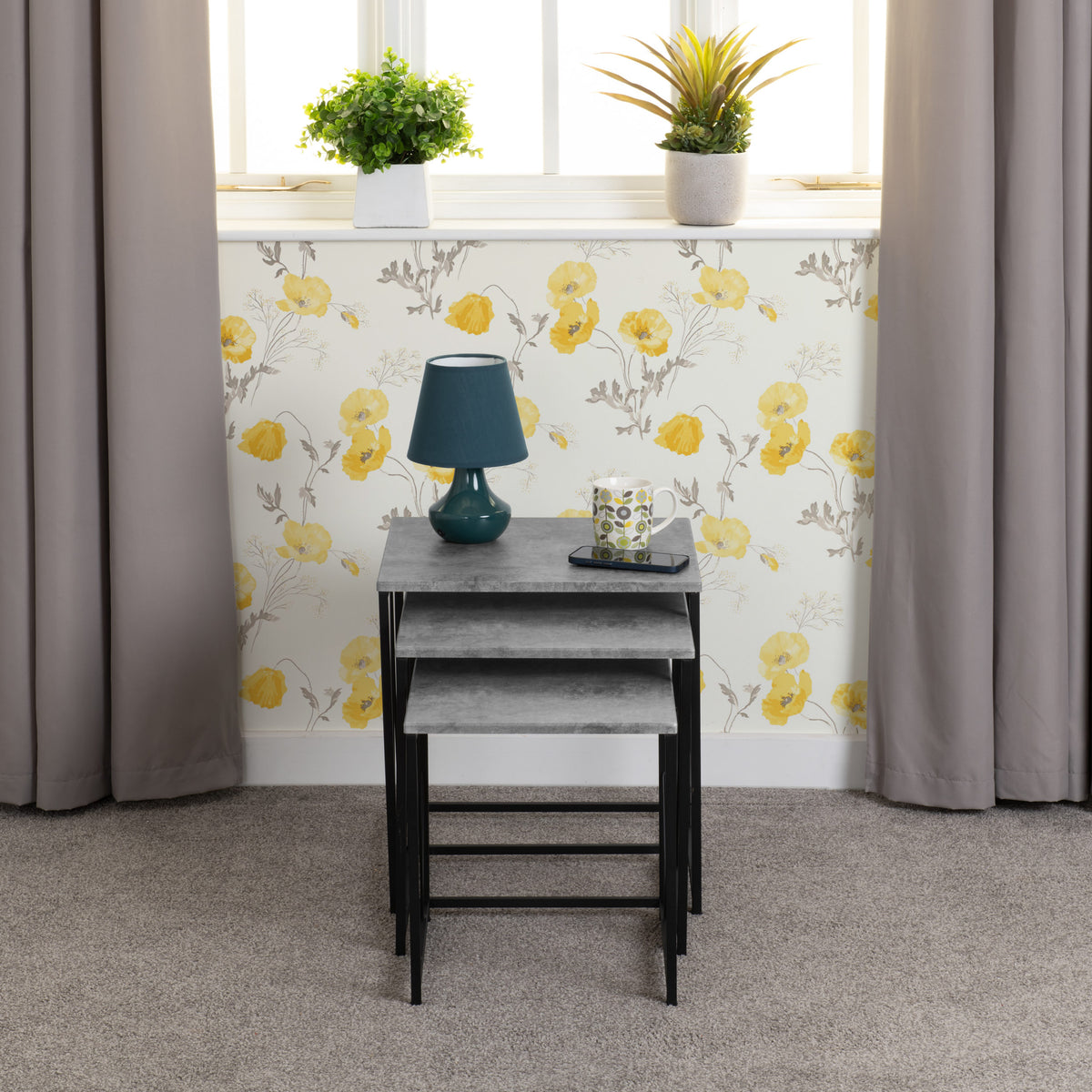 Athens Square Nest Of Tables — Cheshire Furniture Outlet